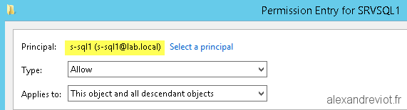 SQL Server - Could not register the Service Principal Name - Alexandre VIOT